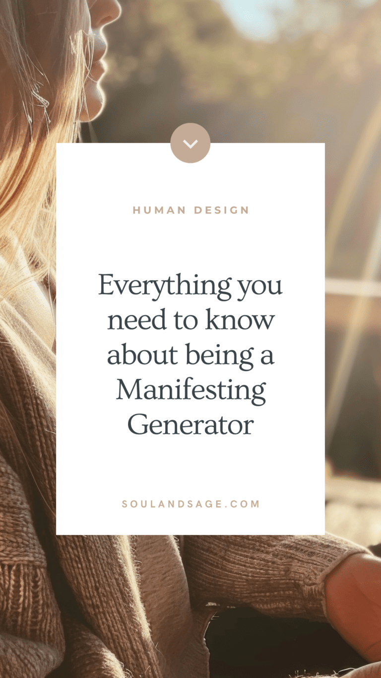 Everything You Need to Know About Manifesting Generators - Soul & Sage